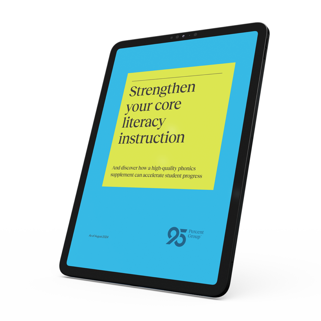 95 Phonics Core Program | Phonics Curriculum | 95 Percent Group