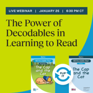 Literacy Webinars for Teachers and Educators | 95 Percent Group