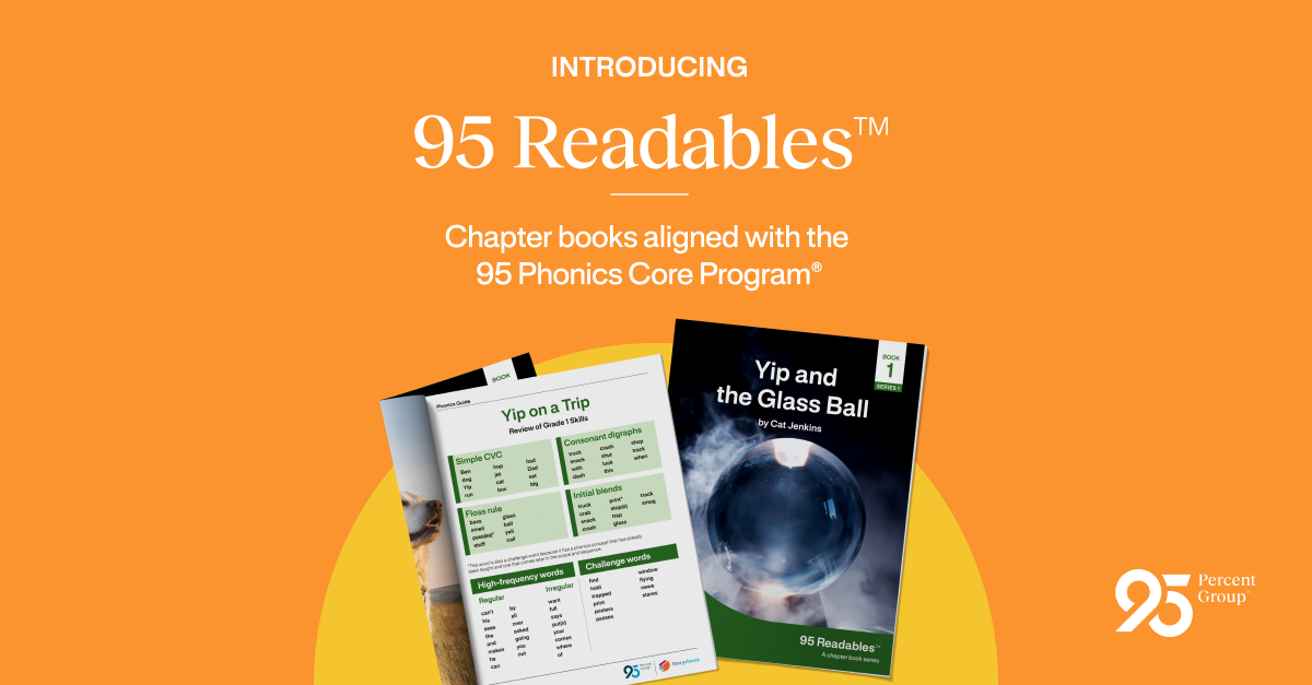 95 Percent Group Unveils 95 Readables™, Engaging Chapter Books