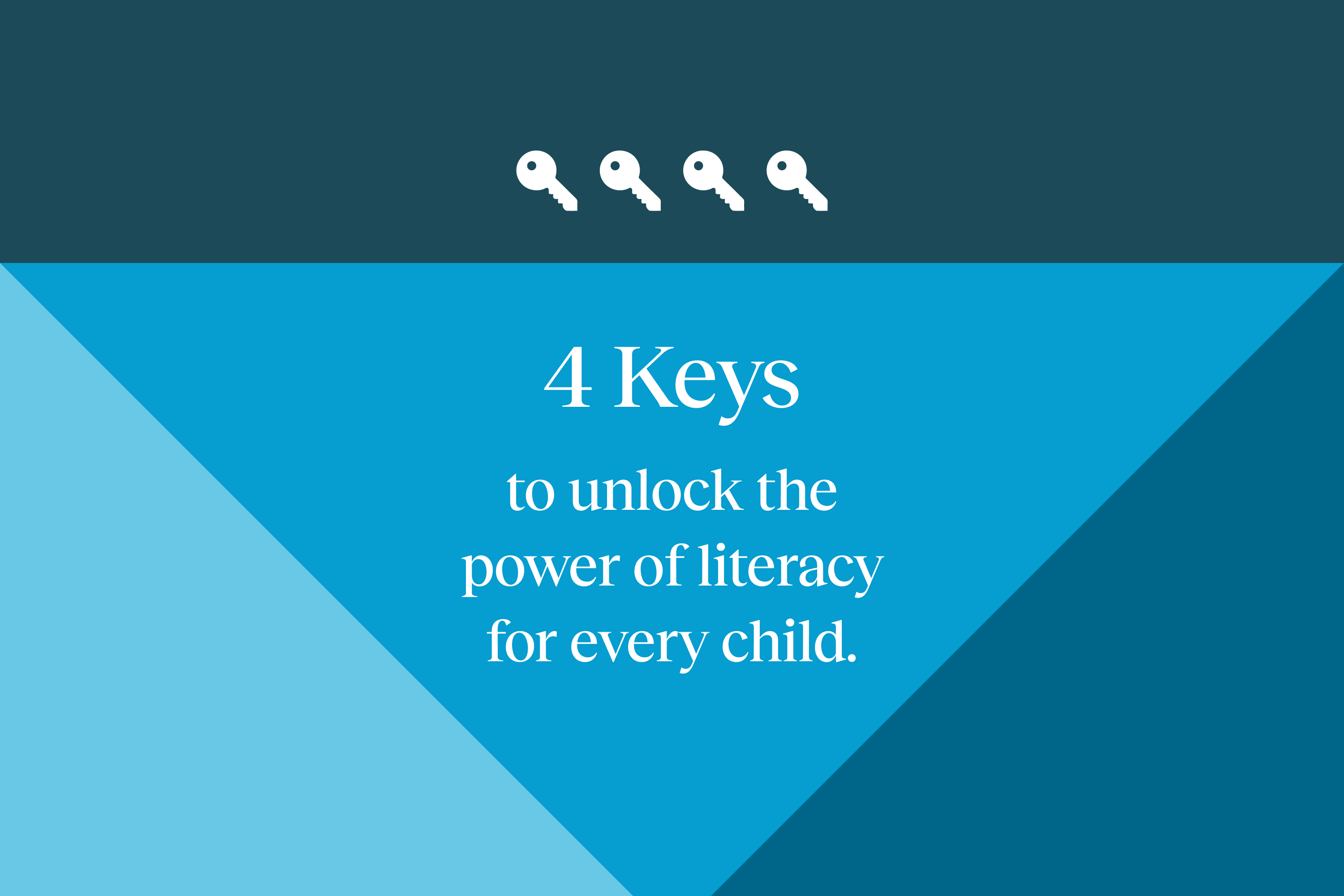 Four keys to unlocking literacy across tiers of instruction